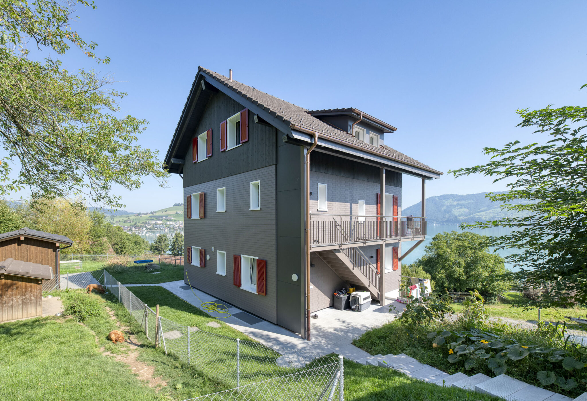 Neubau EFH Artherstrasse Immensee - Hürlimann Holzbau AG